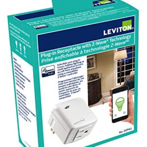 Leviton R51-DZPA1-1RW Module Appliance Plug-in, Clear