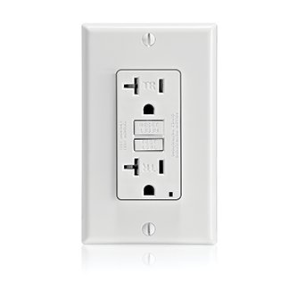 Leviton GFTR2-E 20A 125V SLIM TR GFCI (Pkg of 10)