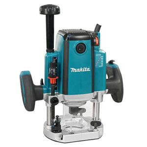 makita rp2301fc 3-1/4 hp* plunge router, with variable speed