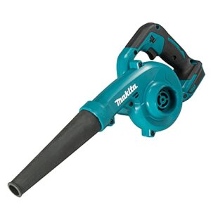 makita dub185z cordless handheld leaf blower powered by 18v lxt li-ion battery