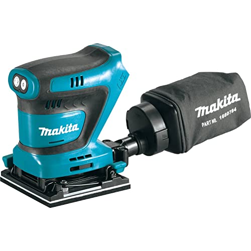 Makita XOB02Z 18V LXT® Lithium-Ion Cordless 1/4 Sheet Finishing Sander, Tool Only