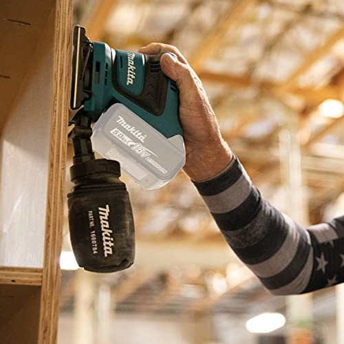 Makita XOB02Z 18V LXT® Lithium-Ion Cordless 1/4 Sheet Finishing Sander, Tool Only