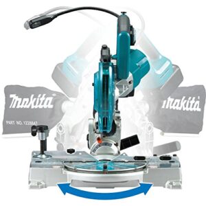 Makita XSL05Z 18V LXT Lithium-Ion Brushless Cordless 6-1/2" COMPACT Dual-Bevel Compound Miter Saw with Laser, TOOL Only