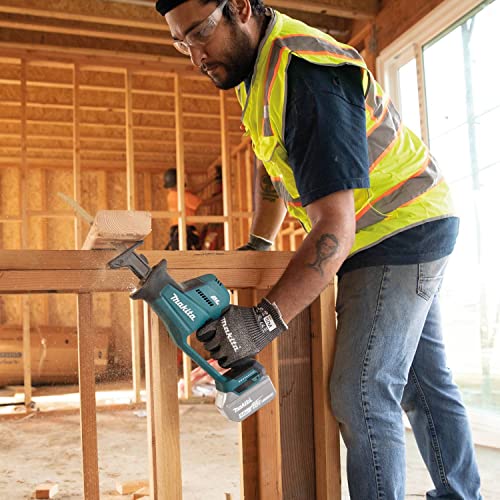 Makita XRJ08Z 18V LXT® Lithium-Ion Brushless Cordless Compact One-Handed Recipro Saw, Tool Only