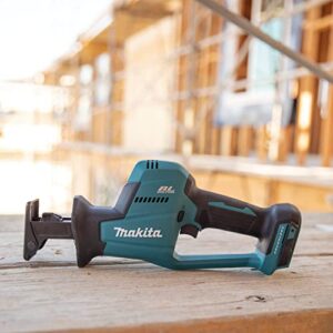 Makita XRJ08Z 18V LXT® Lithium-Ion Brushless Cordless Compact One-Handed Recipro Saw, Tool Only