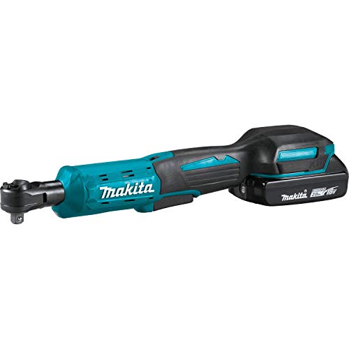 Makita XRW01SR1 18V LXT® Lithium-Ion Cordless 3/8" / 1/4" Sq. Drive Ratchet Kit (2.0Ah)