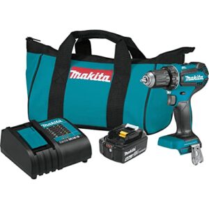 makita xfd13sm1 18v lxt® lithium-ion brushless cordless 1/2″ driver-drill kit (4.0ah)