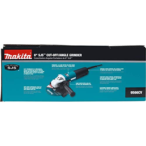 Makita 9566CV 6" SJS™ High-Power Cut-Off/Angle Grinder