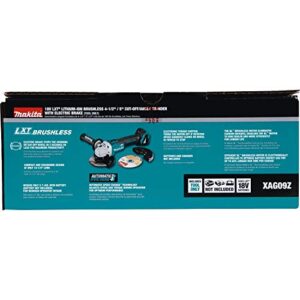 Makita XAG09Z 18V LXT Lithium-Ion Brushless Cordless 4-1/2"/5" Cut-Off/Angle Grinder