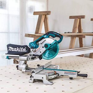 Makita XSL02Z 18V X2 LXT Lithium-Ion Brushless Cordless 7-1/2" Dual Slide Compound Miter Saw, Tool Only