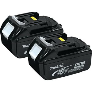 makita bl1850-2 18-volt lxt lithium-ion 5.0ah battery, 2-pack- discontinued by manufacturer (discontinued by manufacturer)