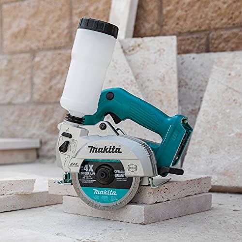 Makita XCC01Z 18V LXT® Lithium-Ion Brushless Cordless 5" Wet/Dry Masonry Saw, AWS® Capable, Tool Only