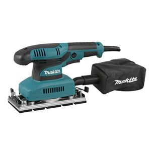 makita sheet finishing sander, 1/3 in, 1.7 a, teal (bo3710)