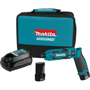 makita td022dse 7.2v lithium-ion cordless 1/4″ hex impact driver kit