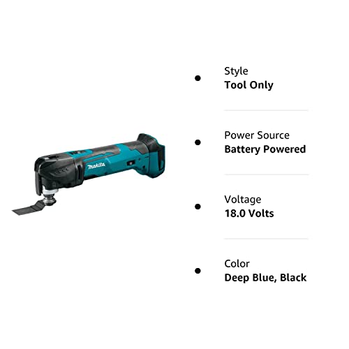 Makita Xmt03Z 18V Lxt Lithium-Ion Cordless Multi-Tool, Tool Only (Renewed)