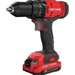 CRAFTSMAN V20* Cordless Drill/Driver Kit (CMCD700C1)