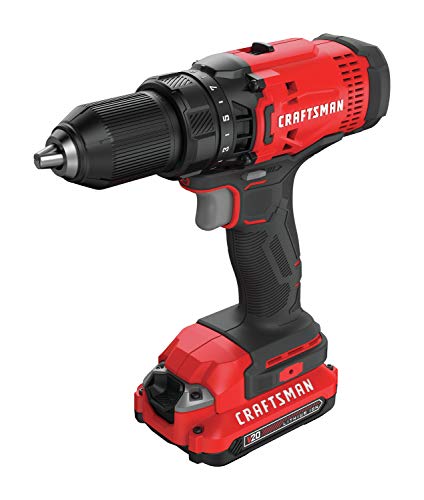 CRAFTSMAN V20* Cordless Drill/Driver Kit (CMCD700C1)