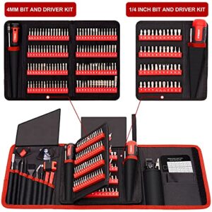 STREBITO Precision Screwdriver Set 191-Piece Multi-Bit Screwdriver 1/4 Inch Nut Driver Home Improvement Tool Electronic Repair Kit for Computer, iPhone, Laptop, PC, Cell Phone, PS4, Xbox, Nintendo