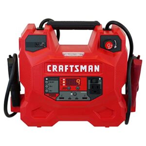 craftsman cmxcesm256 1200 peak amp jump starter and portable power station