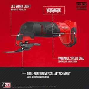 CRAFTSMAN V20 MAX Power Tool Combo Kit, 7-Tool Cordless Power Tool Set (CMCK700D2AM)