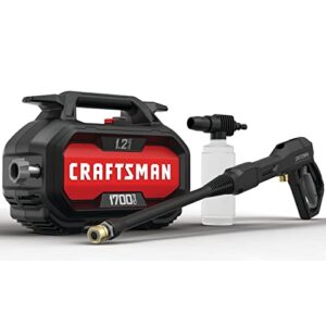 craftsman electric pressure washer, cold water, 1700-psi, 1.2-gpm, corded (cmepw1700)