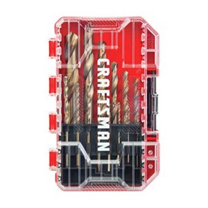 craftsman drill bit set, gold oxide, 14-piece (cmam2214)