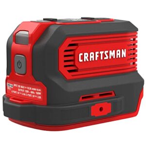 craftsman 20v 150-watt power inverter, tool only (cmcb1150b)