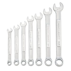 craftsman sae wrench set, 7-piece, includes tool pouch (cmmt21085)