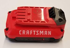 craftsman cmcb201 genuine oem v20 lithium ion battery w/onboard fuel gauge