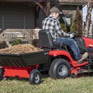 Craftsman CMXGZBF7124489 10-cu ft Poly Dump Cart, One Size, Red