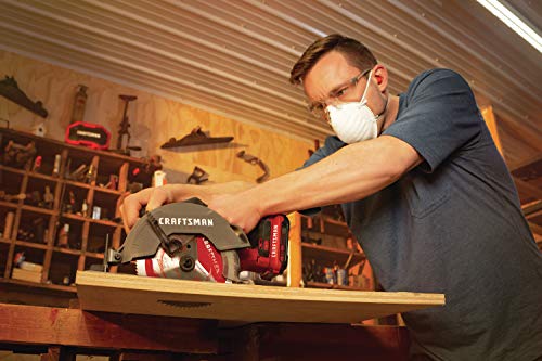 CRAFTSMAN V20* 6-1/2-Inch Cordless Circular Saw Kit (CMCS500M1)