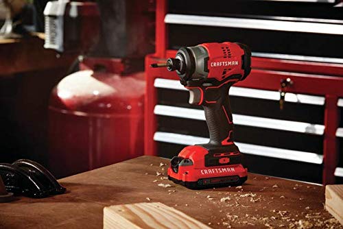 CRAFTSMAN 20V MAX* Impact Driver Kit, Cordless, Brushless (CMCF810C1)