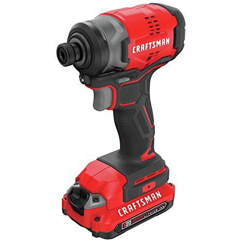 CRAFTSMAN 20V MAX* Impact Driver Kit, Cordless, Brushless (CMCF810C1)