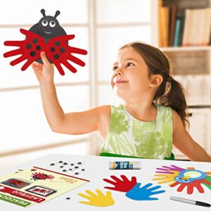 Arts and Craft Kit for Toddlers and Preschoolers, Easy Crafts for Kids Ages 3-5 – Animal Craft Set Includes Supplies and Instructions