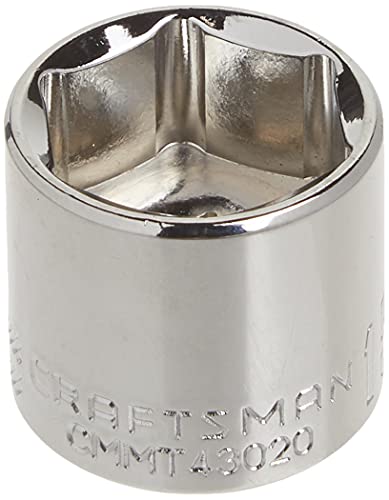 CRAFTSMAN Shallow Socket, SAE, 3/8-Inch Drive, 15/16-Inch, 6-Point (CMMT43020)