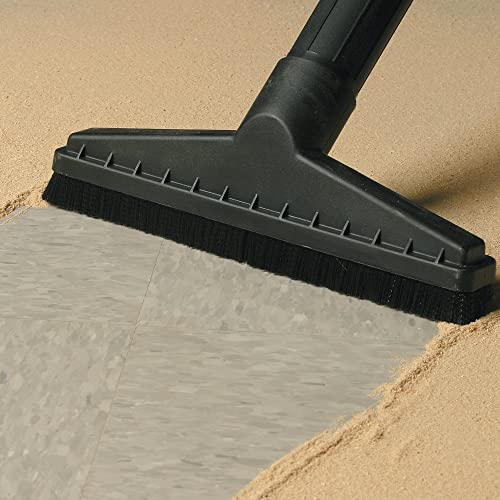 CRAFTSMAN CMXZVBE38633 2-1/2 in. Floor Brush Wet/Dry Vac Attachment, 14 in. Wide Shop Vacuum Accessory