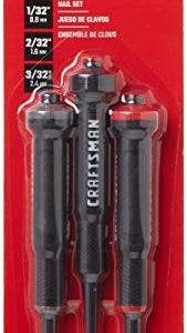 CRAFTSMAN Nail Set, 3-Piece Set (CMHT82541)