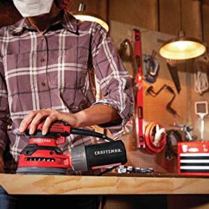 CRAFTSMAN Random Orbit Sander, 3-Amp, Corded (CMEW231)