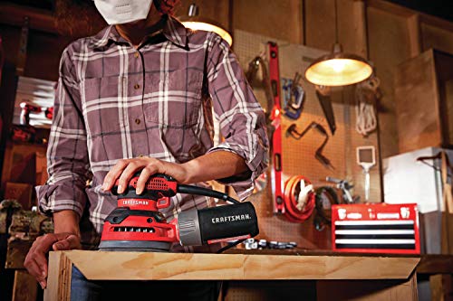 CRAFTSMAN Random Orbit Sander, 3-Amp, Corded (CMEW231)