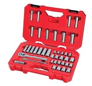 craftsman mechanics tool set, sae / metric, 3/8-inch drive, 40-piece (cmmt12018)