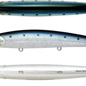 LUCKY CRAFT Flashminnow 110 (714 Metallic Sardine), Surf Fishing Lure