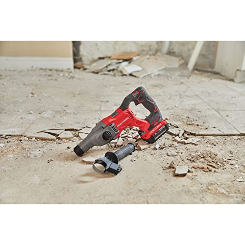 CRAFTSMAN V20 Hammer Drill, Cordless SDS + Rotary, Tool Only (CMCH233B)