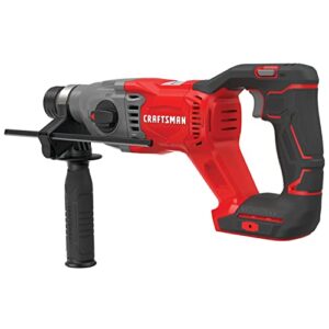 CRAFTSMAN V20 Hammer Drill, Cordless SDS + Rotary, Tool Only (CMCH233B)