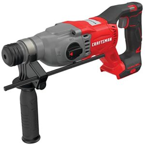 CRAFTSMAN V20 Hammer Drill, Cordless SDS + Rotary, Tool Only (CMCH233B)