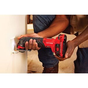 CRAFTSMAN V20 Cordless Oscillating Multi-Tool Kit (CMCE501D1)