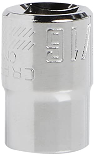 CRAFTSMAN Shallow Socket, SAE, 3/8-Inch Drive, 7/16-Inch, 6-Point (CMMT43002)