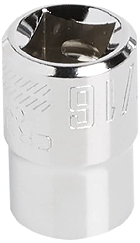 CRAFTSMAN Shallow Socket, SAE, 3/8-Inch Drive, 7/16-Inch, 6-Point (CMMT43002)