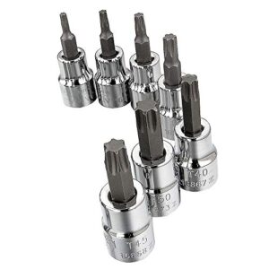 craftsman 7 piece evolv torx bit socket set, 9-01005