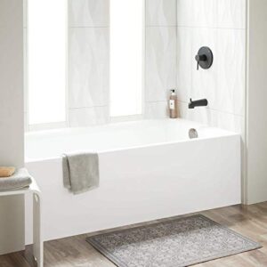 signature hardware 948821-60-r sitka 60″ three wall alcove acrylic soaking tub