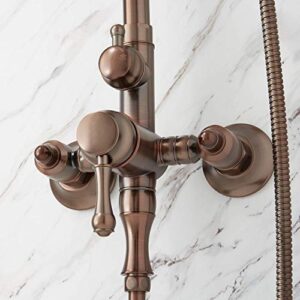 Signature Hardware 936278 Alliston Pressure Balanced Shower System with Shower Head, Hand Shower - Rough In Included